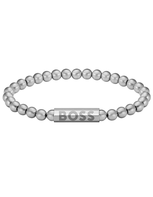 Brazalete Hugo Boss Sphere con acabado liso 1