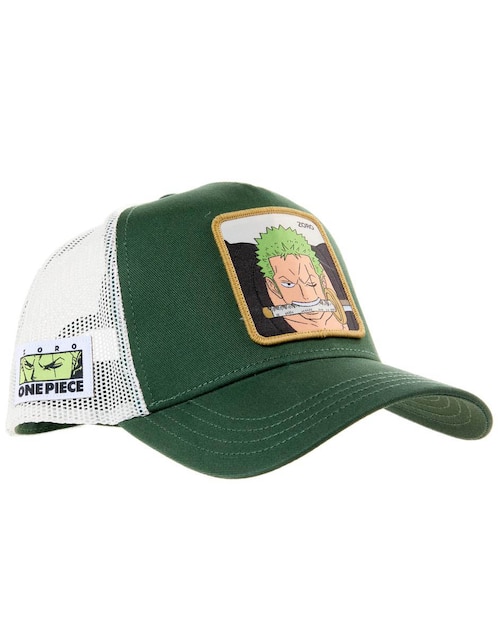 Gorra con visera curva snapback Capslab Roronoa Zoro para hombre 1