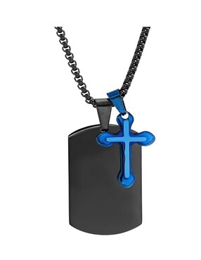 Colgante de cruz Amore Mio