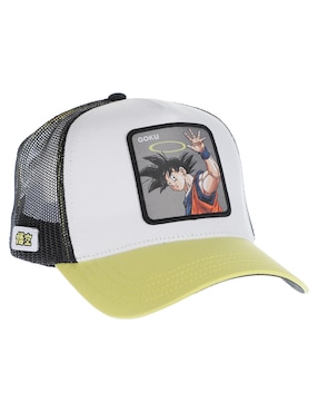 Gorra visera curva snapback Capslab Goku para hombre