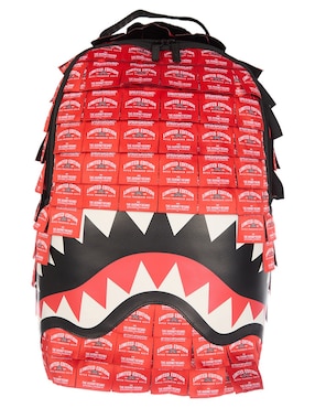 Mochila casual Sprayground Woven Labels Shark para hombre