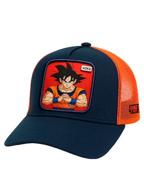 Gorra visera curva snapback Dragon Ball Goku para hombre